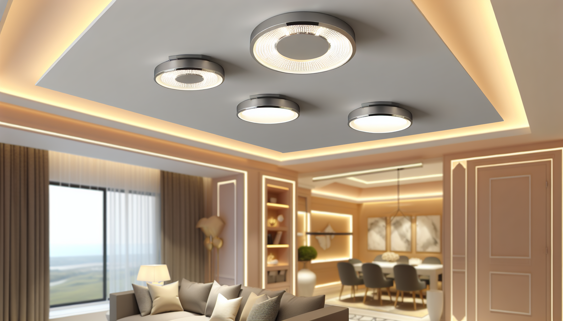 Brighten Your Home with Stylish LED Ceiling Lights | VONN Lighting
