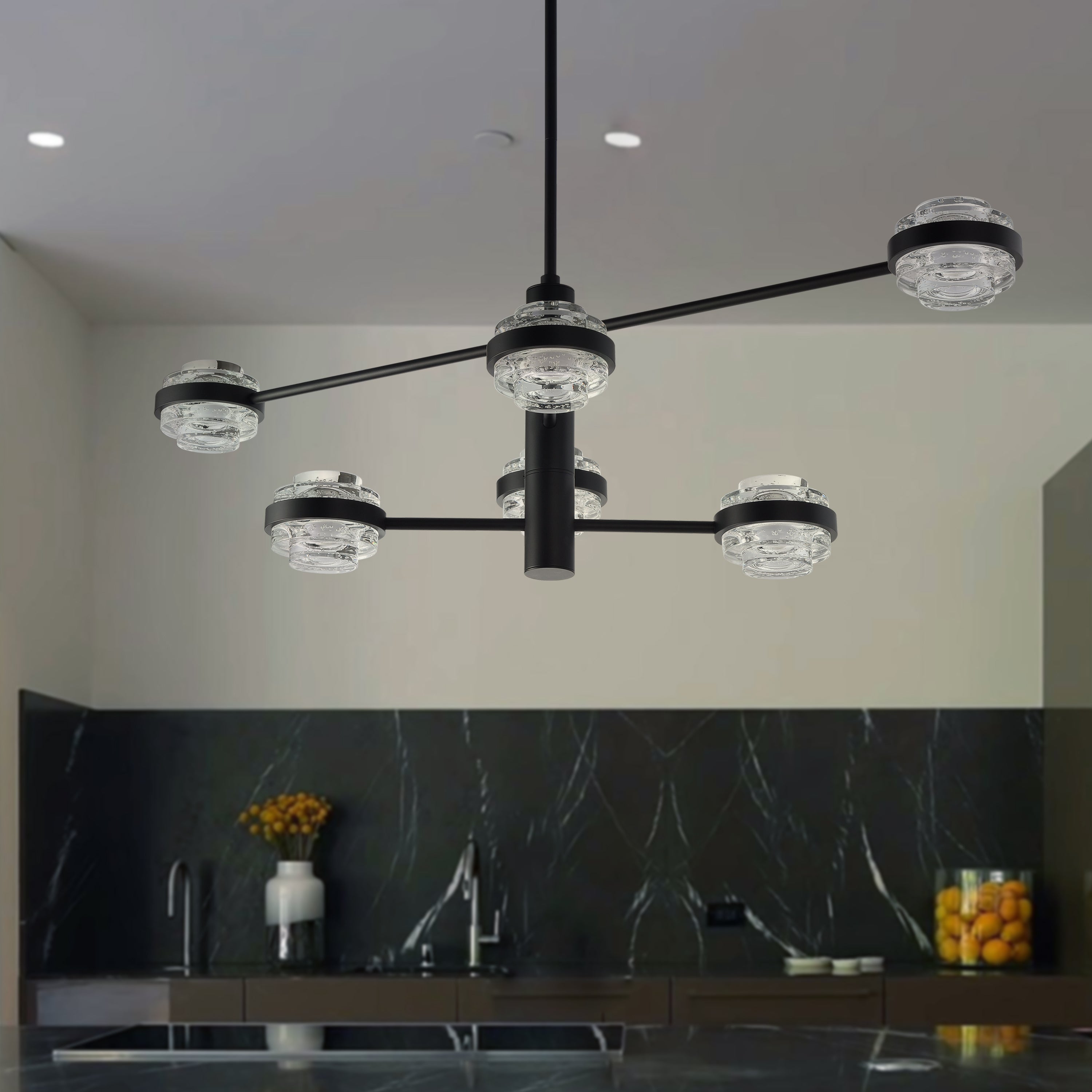 VONN Artisan Milano VAC333RD6BL 40" Integrated LED ETL Certified Chand ...